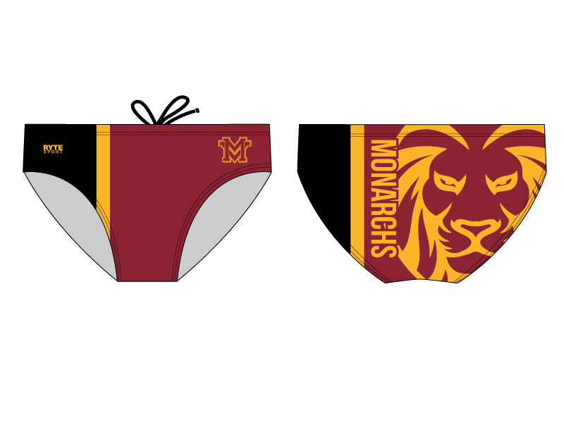 Monte Vista High School Boy's Custom Men's Swim Brief 20 – Merch Farm ...
