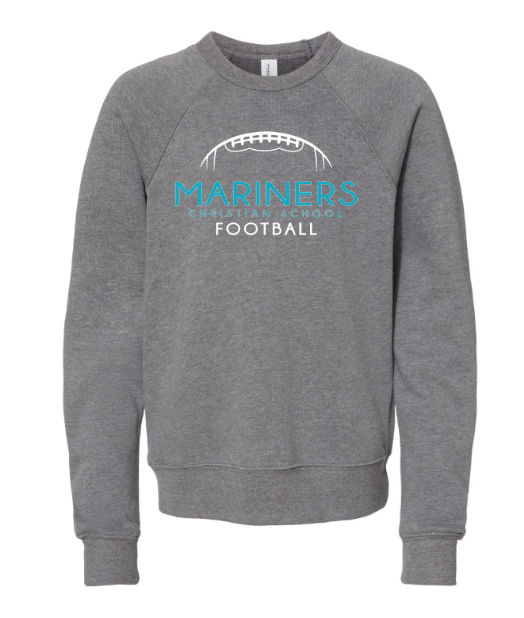 Mariners Christian School Football Toddler/Youth Crewneck – Merch Farm